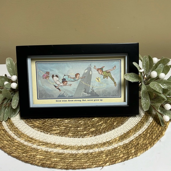 Disney/Hallmark | Art | Disneyhallmark Peter Pan Water Color Picture In ...